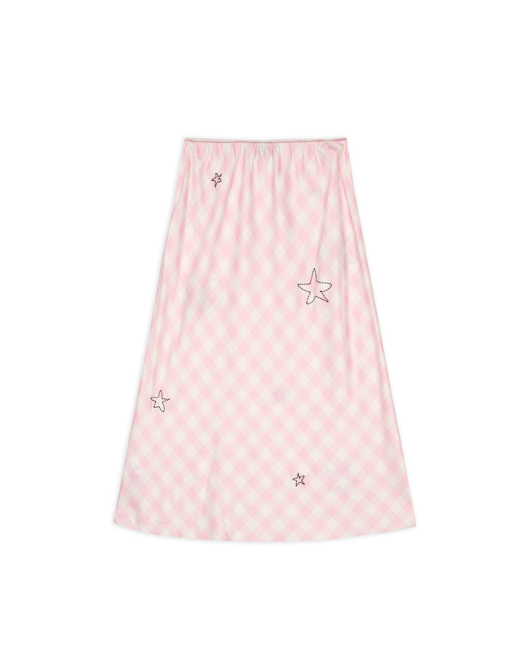 Brain Dead x Coach Embroidered Slip Skirt - Light Pink