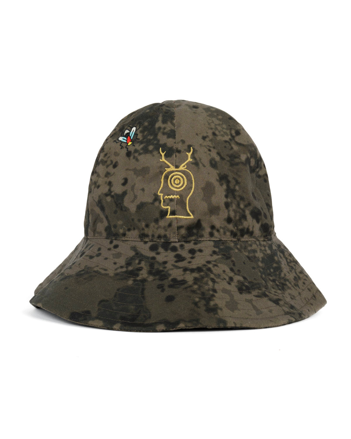 Brain Dead x South2 West8 Fishing Bucket Hat - Grey