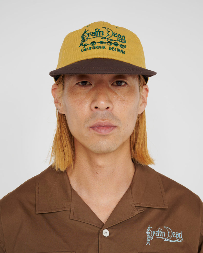 California Designs Long Brim Hat - Khaki – Brain Dead