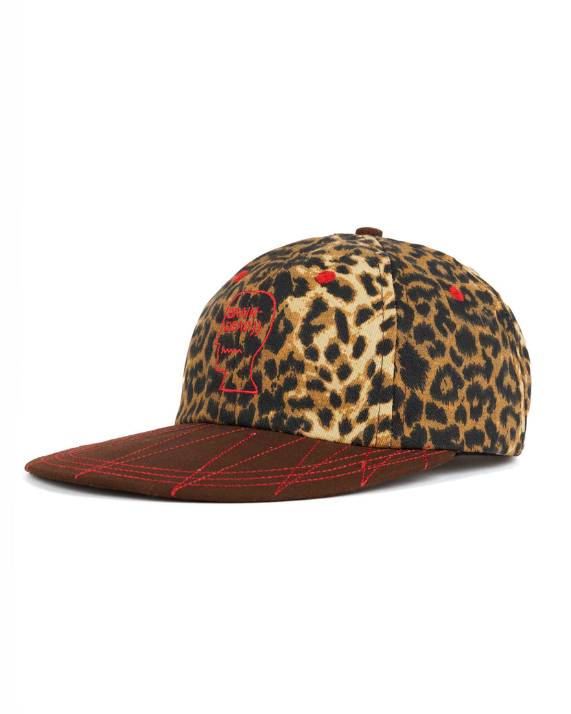 Logohead Longbrim Hat - Leopard – Brain Dead