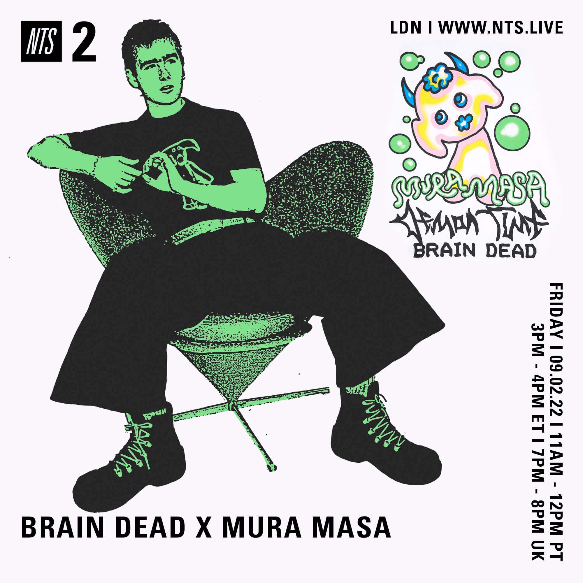 Brain Dead x Mura Masa