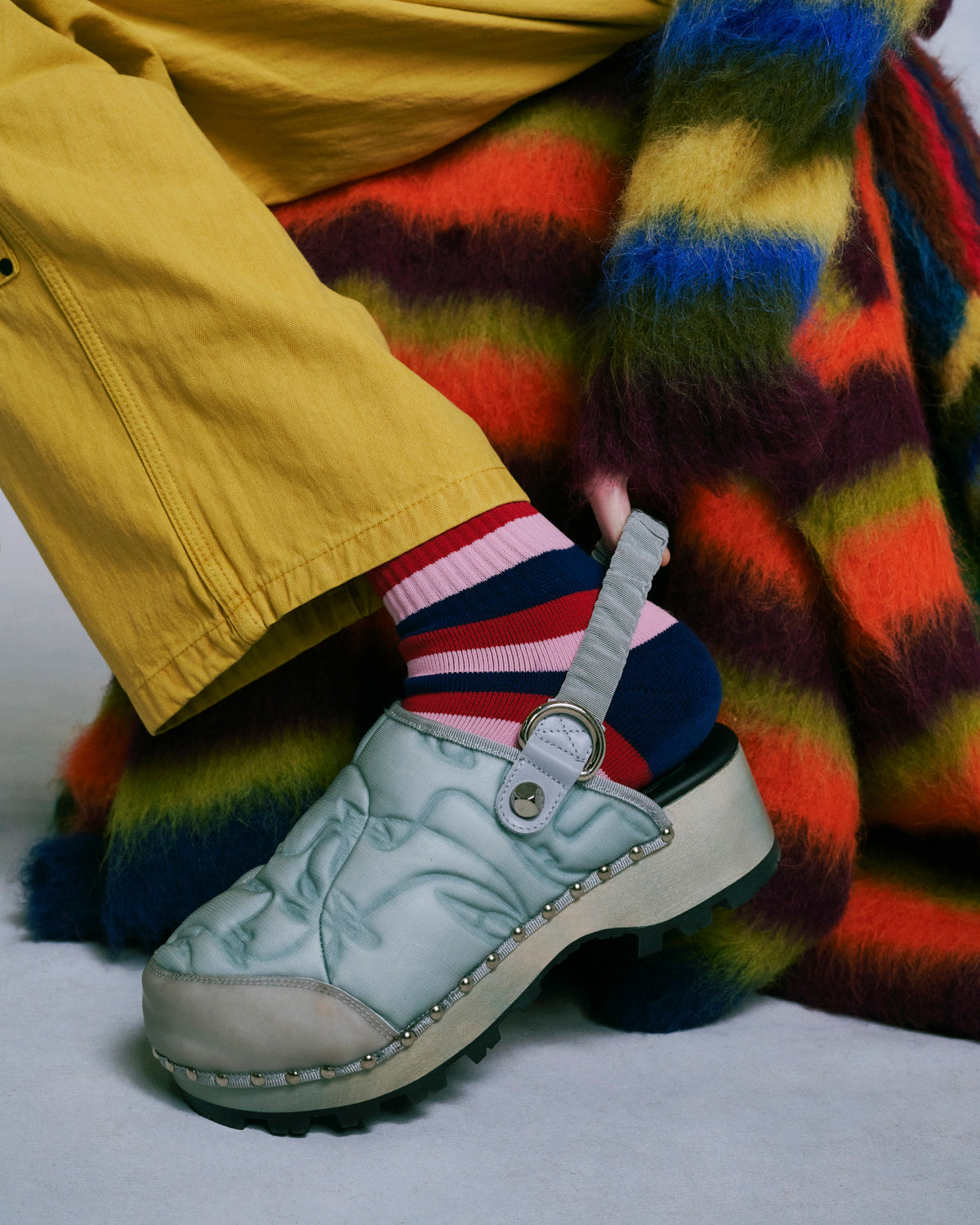 Peruvian Alpaca Knits + Energy Absorber Clogs – Brain Dead