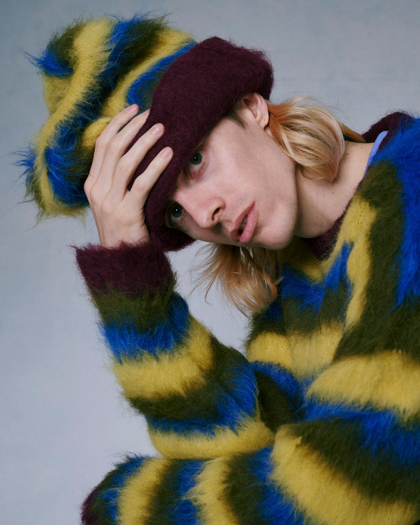 Peruvian Alpaca Knits + Energy Absorber Clogs – Brain Dead