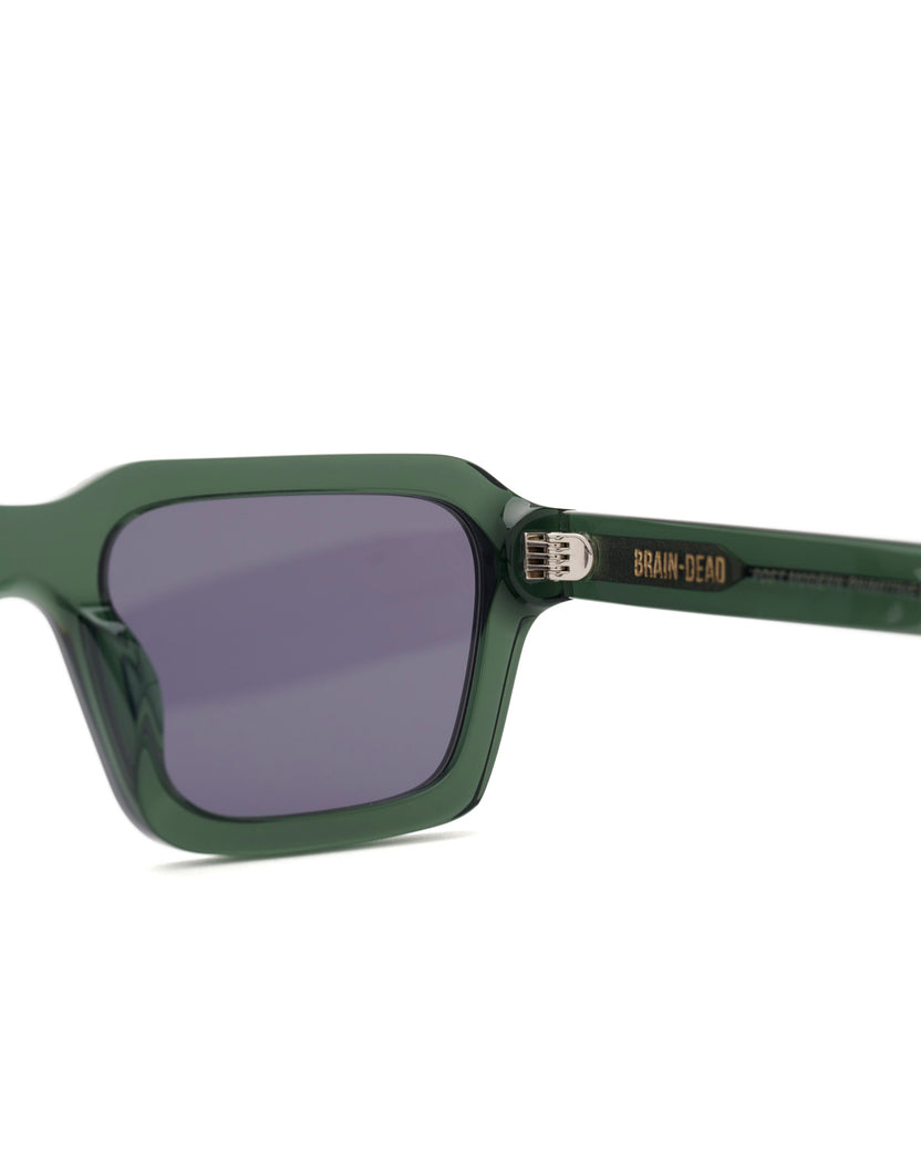 Staunton Post Modern Primitive Eye Protection - Green Smoke – Brain Dead